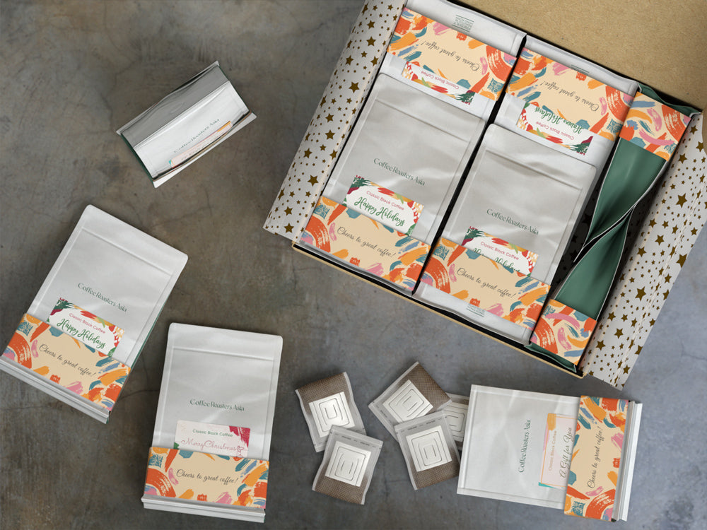Personalised Drip Coffee Gift｜Coffee Roasters Asia